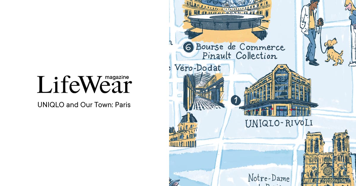 LifeWear Magazine issue 07 | Our town: Paris | UNIQLO