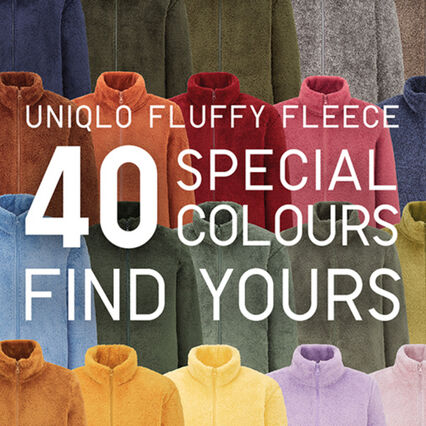 40 COLOURS OF FLEECE: FIND YOURS! | UNIQLO TODAY | UNIQLO AU