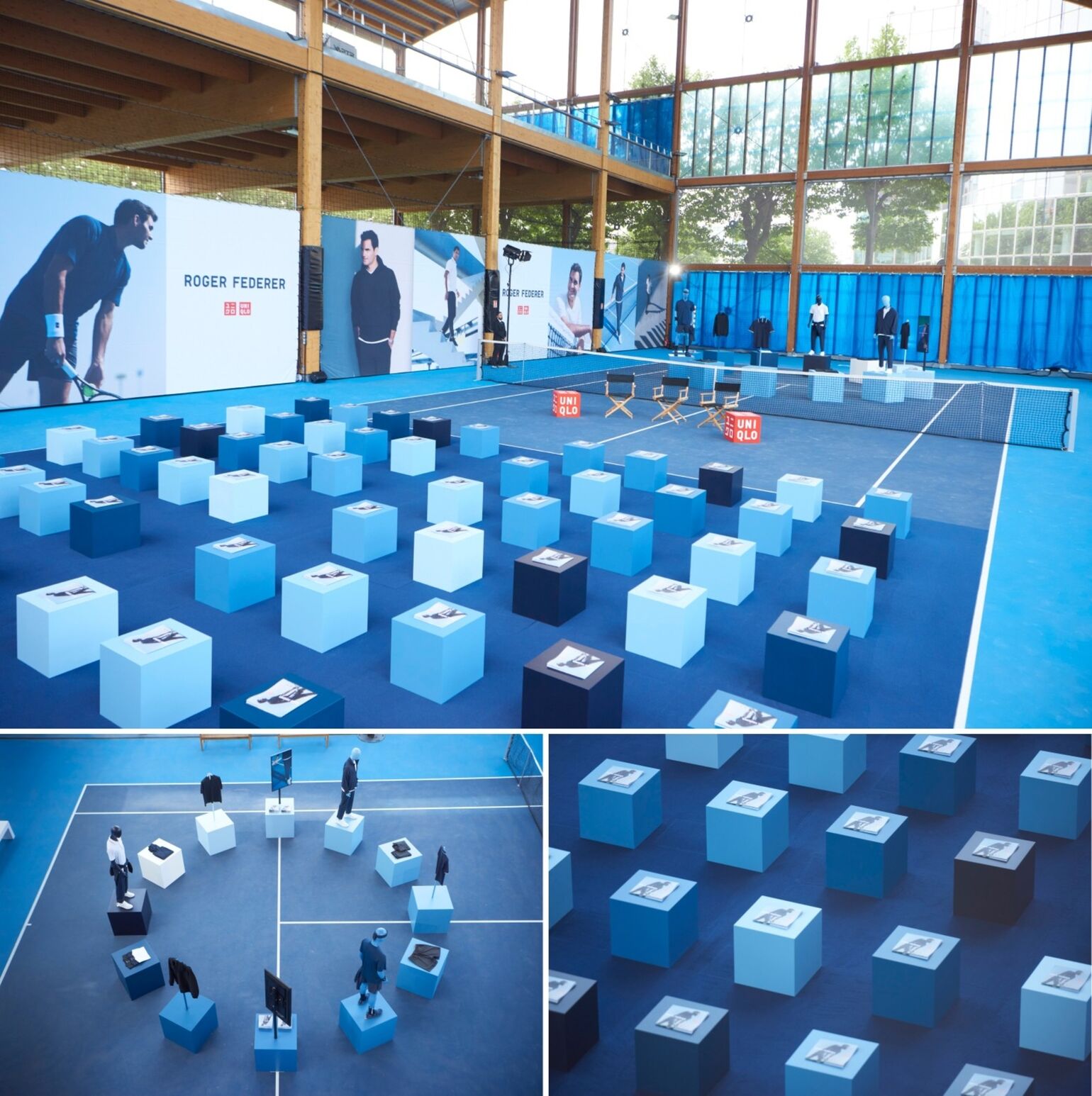 Launch Event for The Roger Federer Collection Held in ParisRoger Showed ...