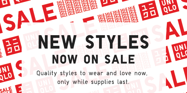 Ready, set...SALE - UNIQLO Malaysia Email Archive