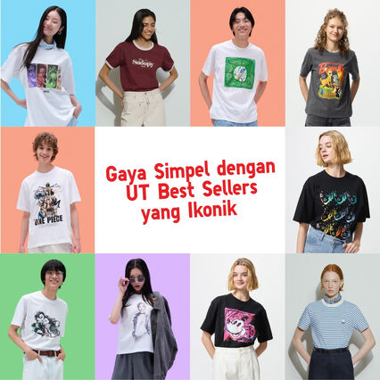 UT Best Seller Ikonik yang Lengkapi OOTD Simple Kamu | UNIQLO TODAY ...