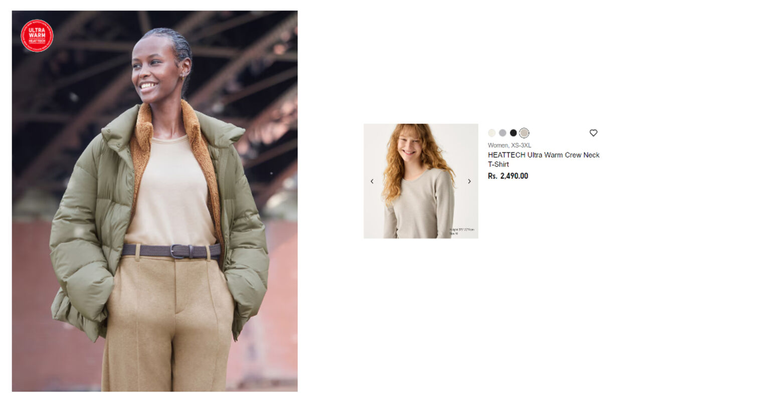 HEATTECH | TODAY'S PICK UP | UNIQLO IN