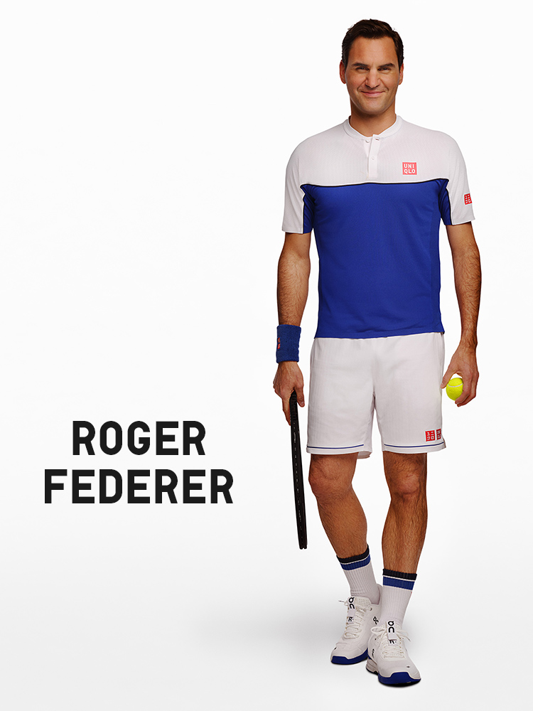Roger Federer（Uniqlo Global Brand Ambassador）｜UNIQLO