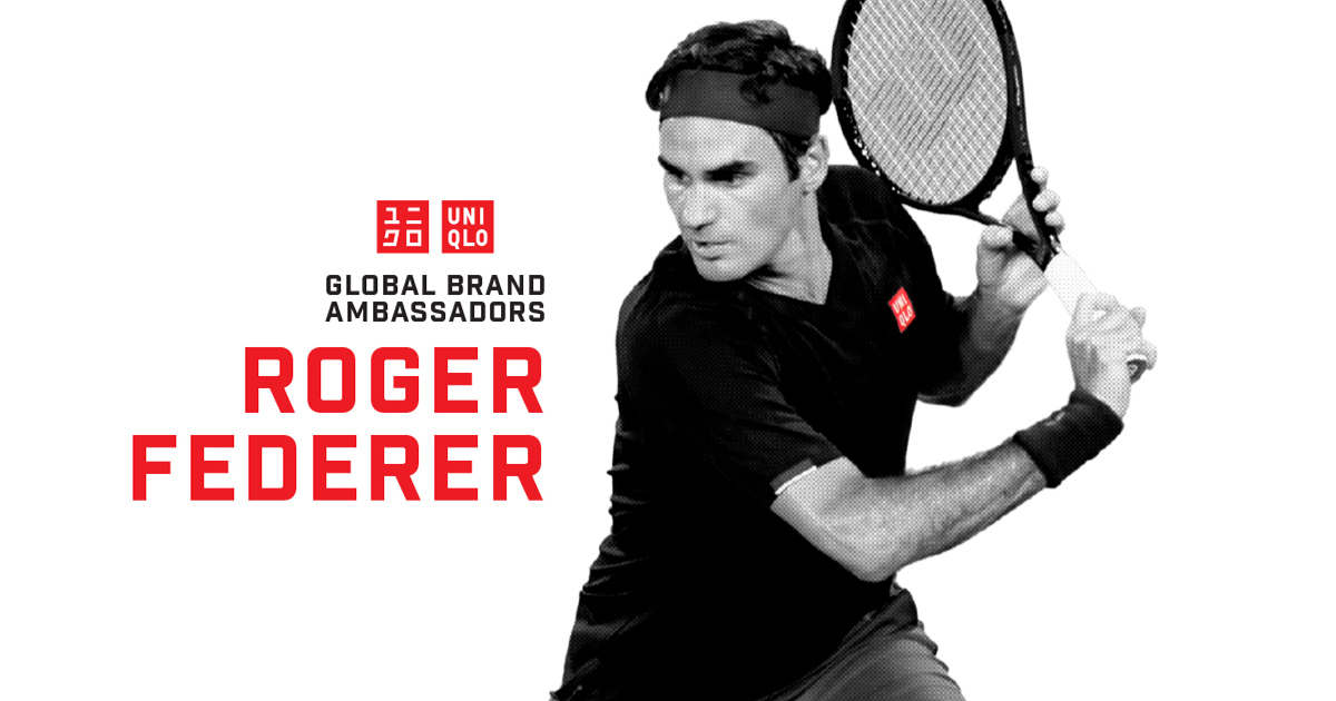 Roger Federer（Uniqlo Global Brand Ambassador）｜UNIQLO