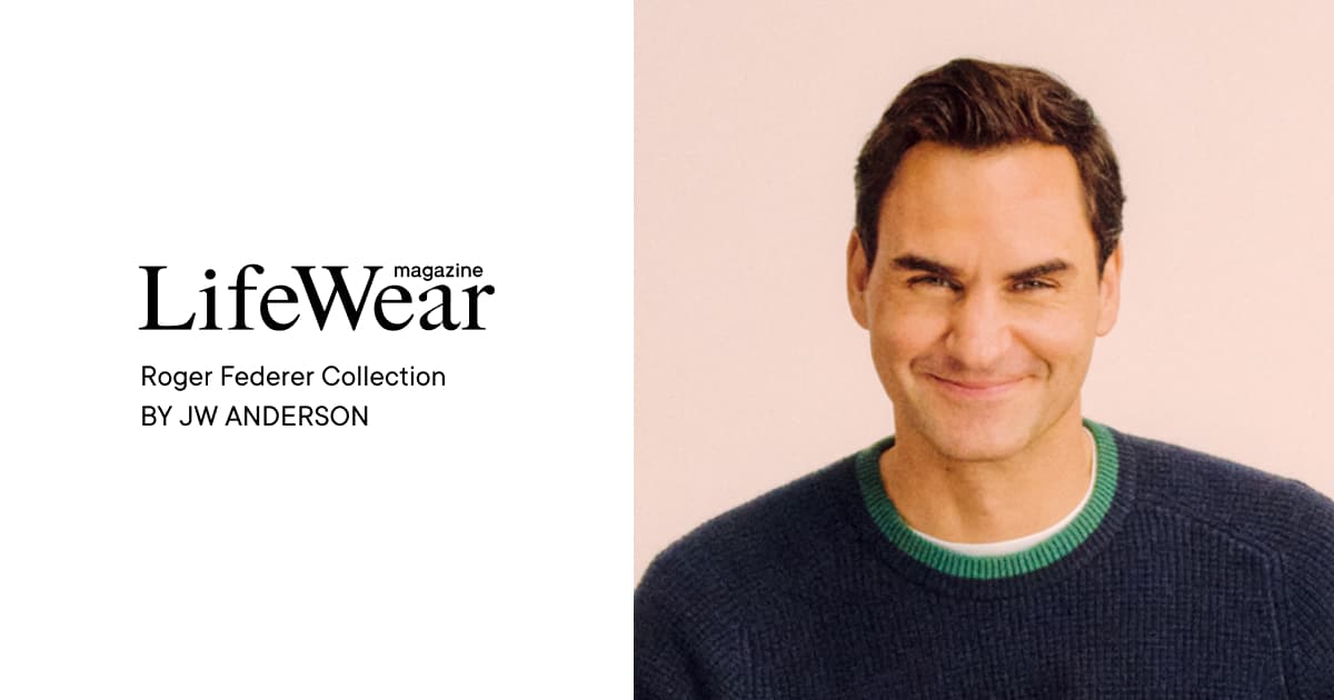 Roger Federer Collection by JW ANDERSON | LifeWear magazine | UNIQLO US
