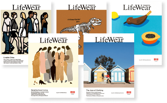 LifeWear magazine UNIQLO AU