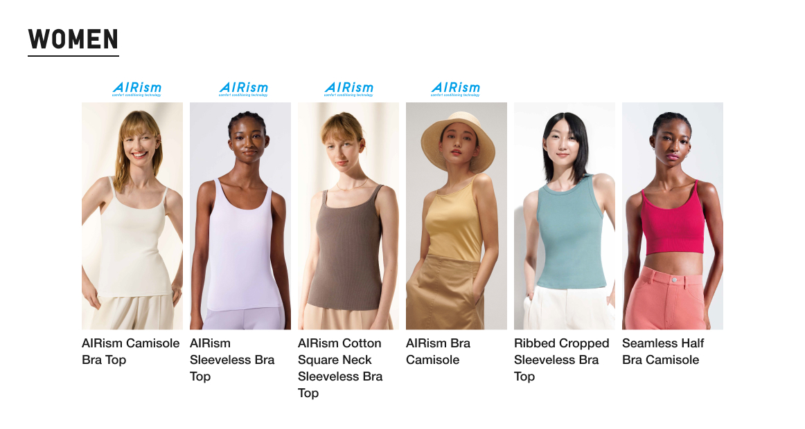 Innerwear | LifeWear 2023 Spring/Summer Collection | UNIQLO HONG KONG ...