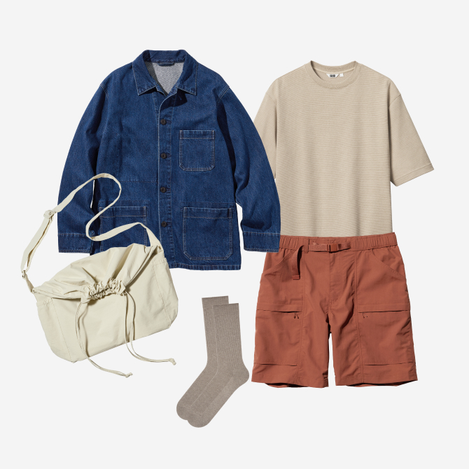 Create a look | Spring/Summer 2024 COLLECTION | UNIQLO AU