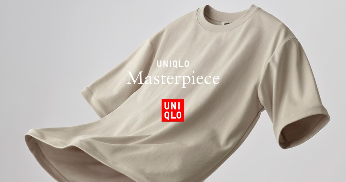 AIRism Cotton Oversized Crew Neck T-Shirt | UNIQLO Masterpiece 2024 ...
