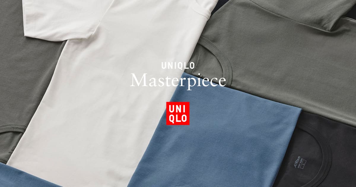 AIRism Cotton Crew Neck T-Shirt | UNIQLO Masterpiece 2025 Spring / Summer
