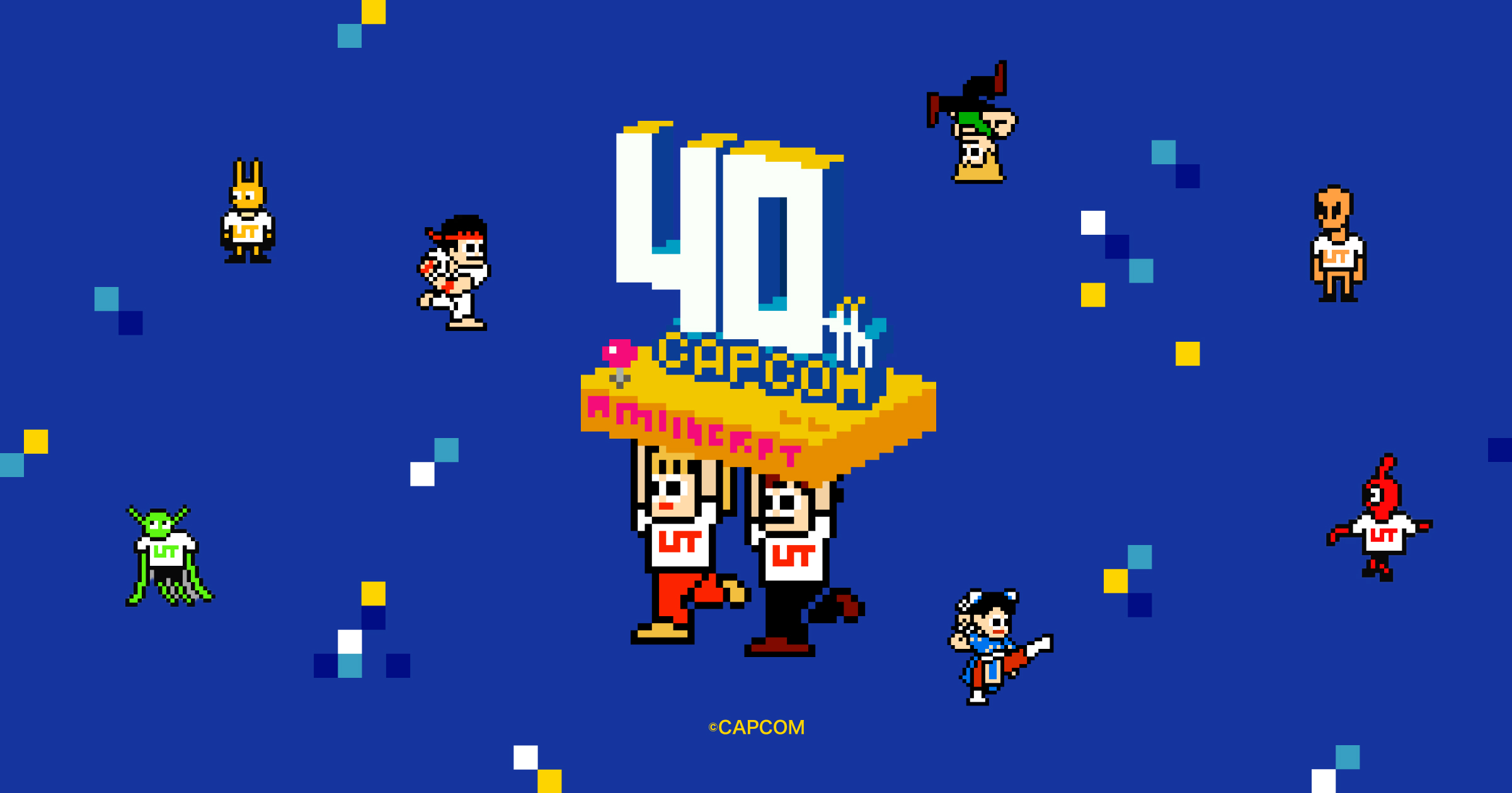 CAPCOM 40th UT 系列 - UNIQLO台灣