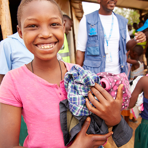 RE.UNIQLO: Delivering clothes to people in need.