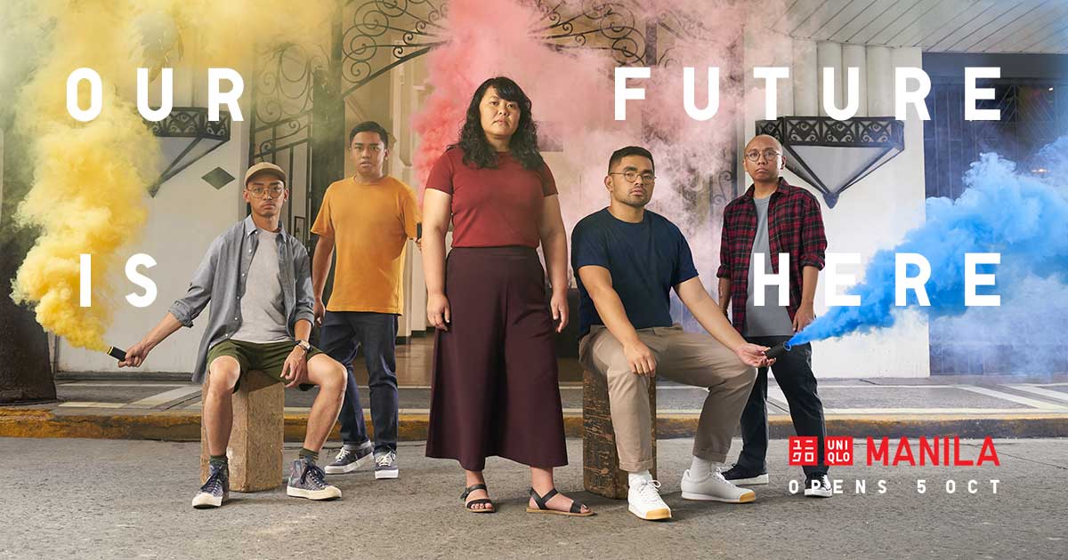 UNIQLO Manila Opens 5 Oct | Our Future Is Here. Meet Your Future Heroes.