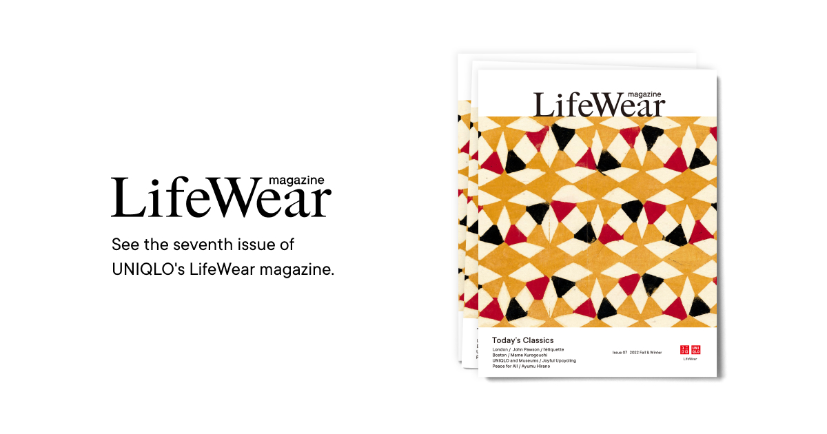 LifeWear Magazine issue 07 | Today's Classics | UNIQLO SG