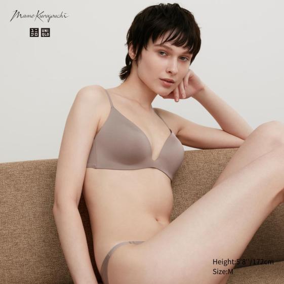 女裝 無鋼圈美型胸罩(深V) | UQ 搜尋