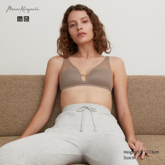 女裝 無鋼圈美型胸罩(網眼) | UQ 搜尋