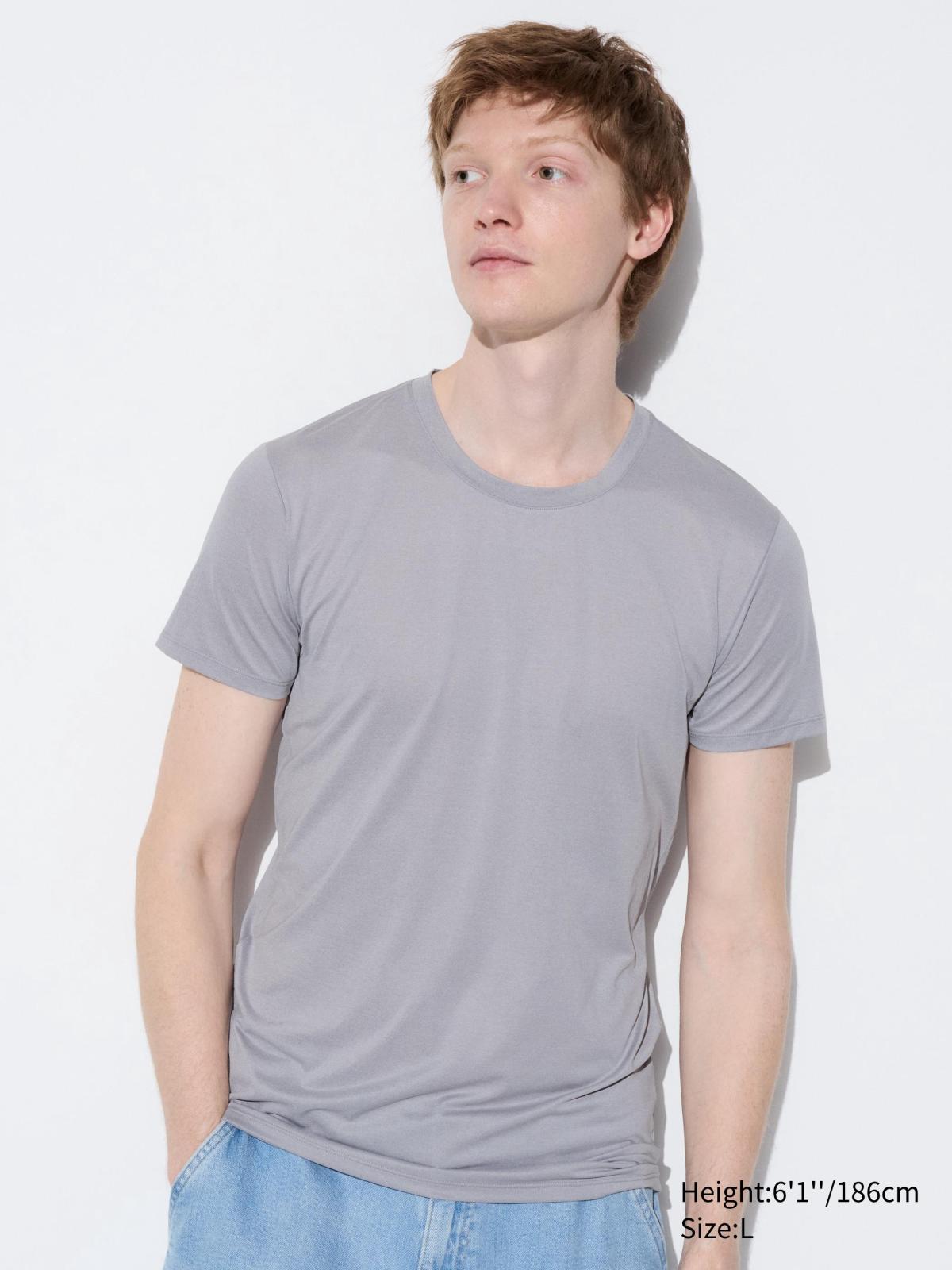 男裝 AIRism圓領T恤(短袖) | UQ 搜尋