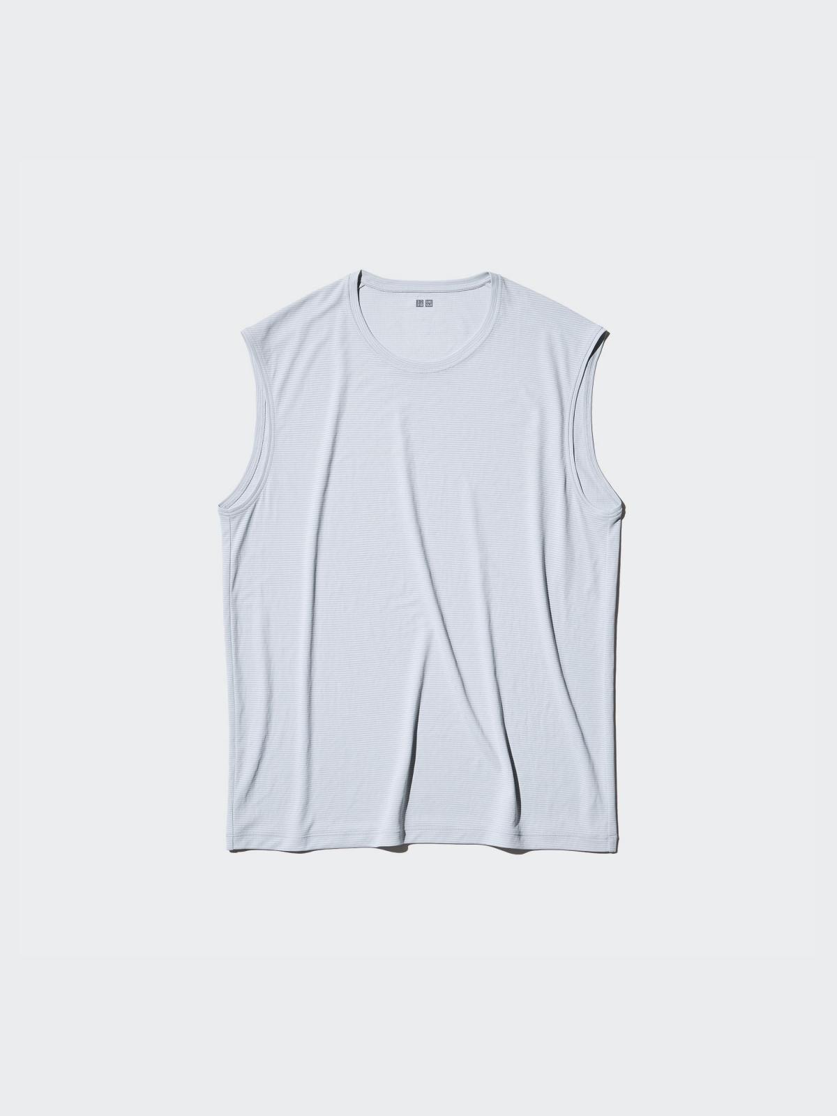 男裝 DRY-EX快乾T恤(無袖) | UQ 搜尋