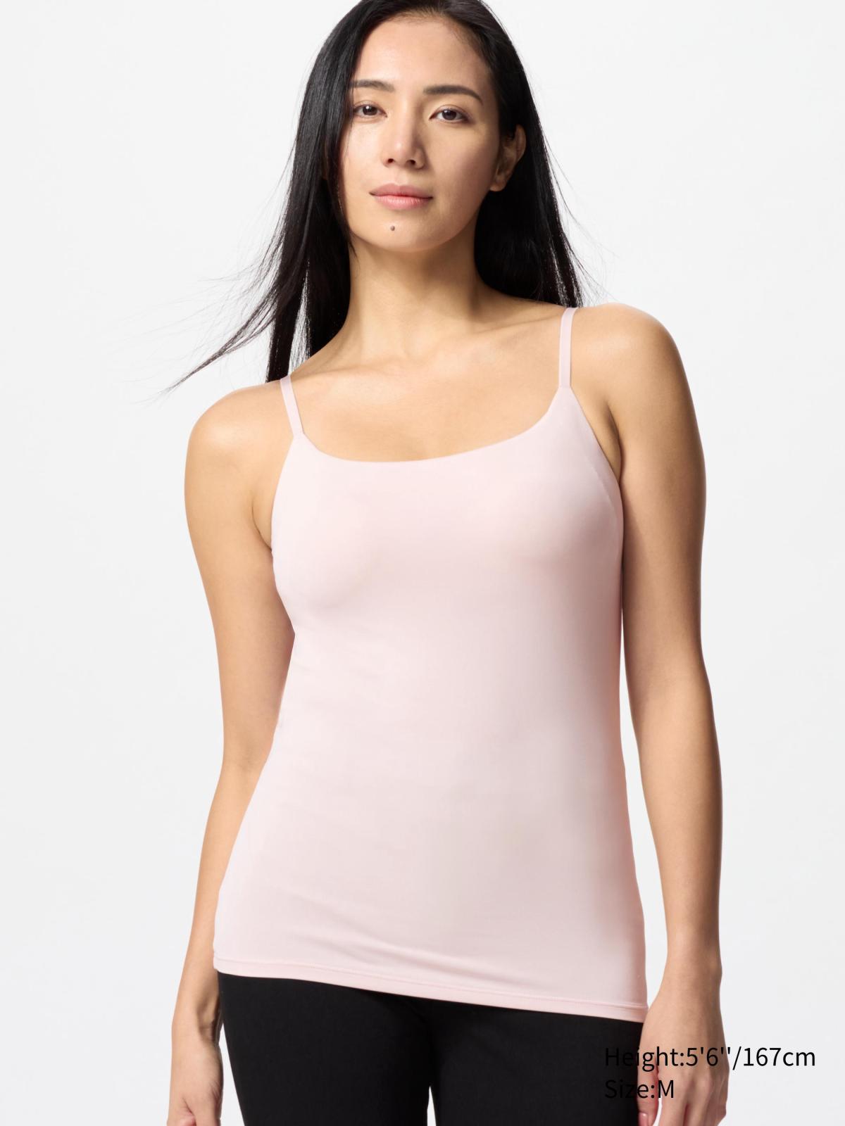 女裝 AIRism BRATOP細肩帶背心 476762 / 465707 | UQ 搜尋