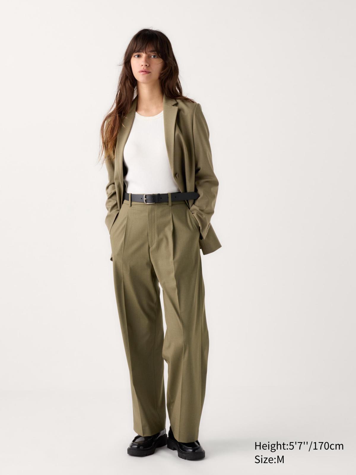 打褶寬褲 (女裝)