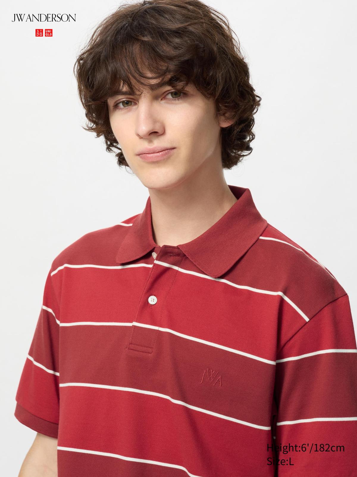 DRY網眼POLO衫(短袖)(滾邊) (男女適穿)