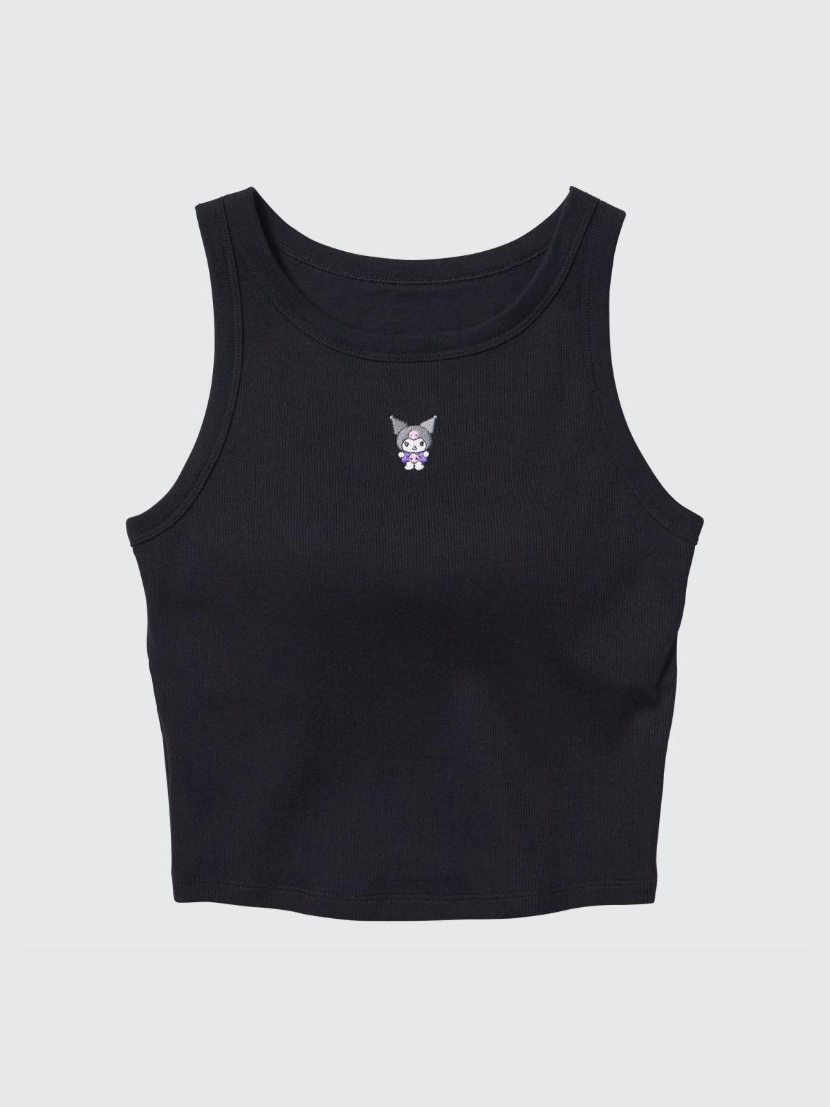 女裝 Sanrio characters BRATOP削肩短版背心 | UQ 搜尋