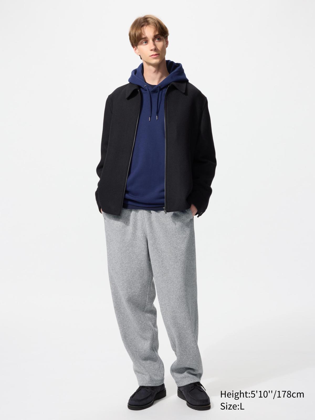 男女適穿 針織刷毛舒適九分褲 | UQ 搜尋