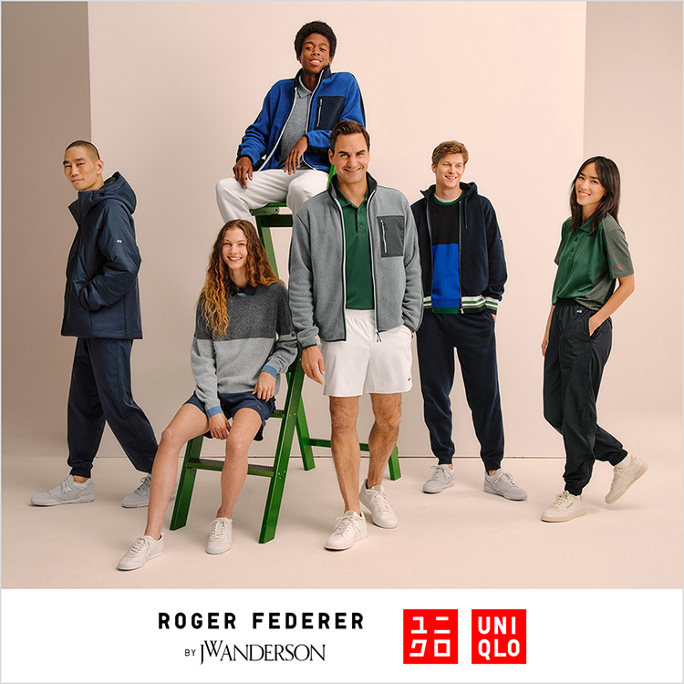 MEN 男裝-Roger Federer與JW ANDERSON 秋冬聯名系列 - UNIQLO台灣