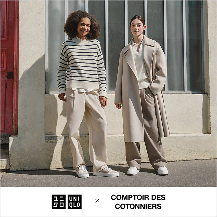 WOMEN女裝-聯名系列-UNIQLO and COMPTOIR DES COTONNIERS 秋冬聯名系列 - UNIQLO台灣