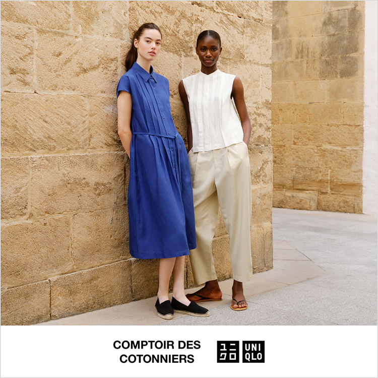 UNIQLO and COMPTOIR DES COTONNIERS 2024 春夏聯名系列 - UNIQLO台灣
