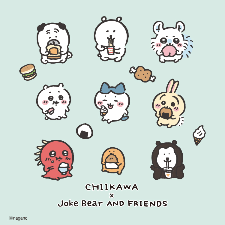 UT印花T恤 - CHIIKAWA x JOKE BEAR AND FRIENDS - UNIQLO台灣